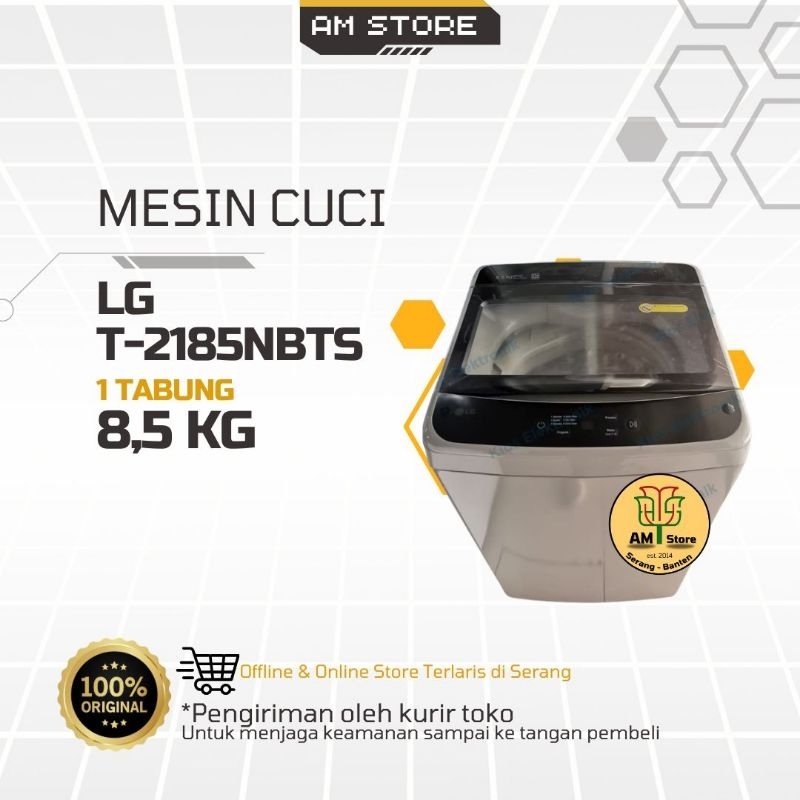Jual Mesin Cuci LG T-2185NBTS 8,5kg (1 Tabung) | Shopee Indonesia