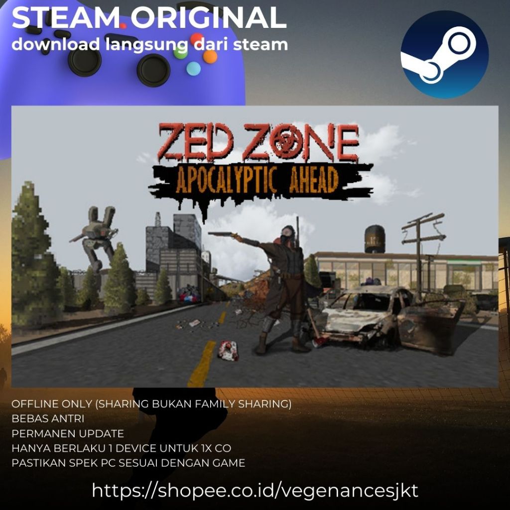 Jual ZED ZONE PC Game Sharing Original + Latest Update | Shopee Indonesia
