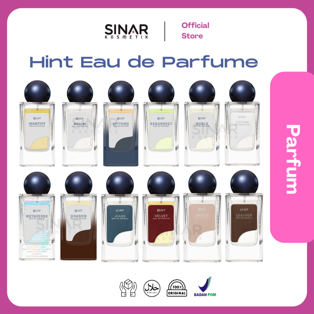 Jual HINT EDP Eau de Parfum 50ml [NEW PACKAGING] | Identity - Realm ...