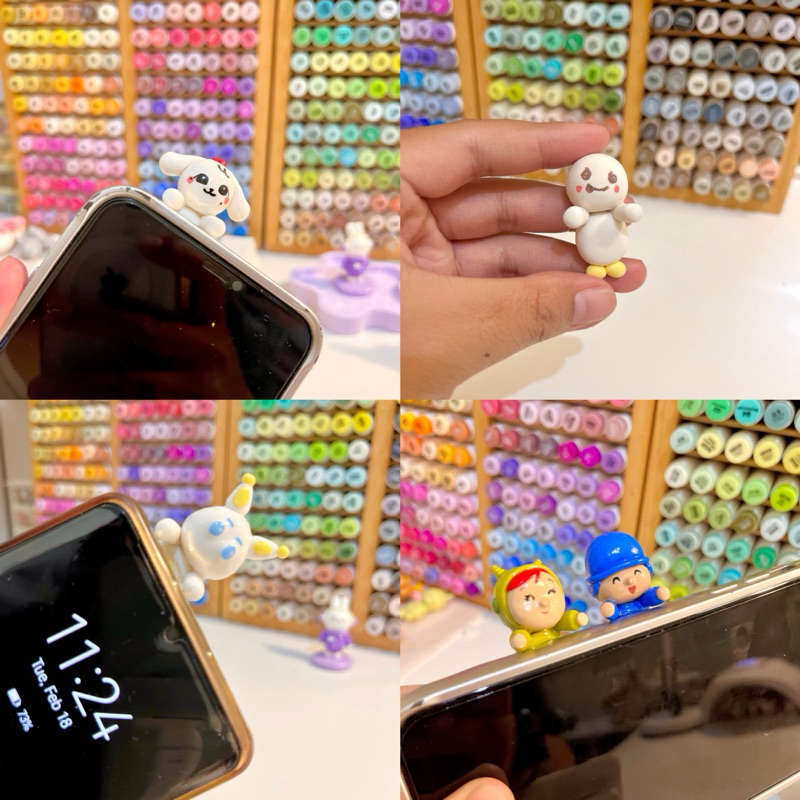 Jual Custom Phone Hippers | Clay Hipper Handmade Pre Order | PO ...