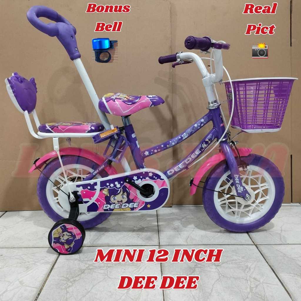Jual BONUS BELL SEPEDA ANAK PEREMPUAN 12 INCH, sepeda anak 12 in DEE ...