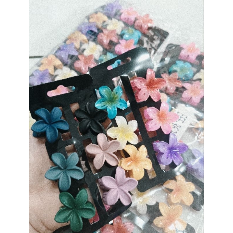 Jual JEDAI BUNGA KEMBOJA MINI ISI 6 /hairclip bali | Shopee Indonesia