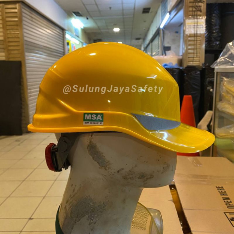 Jual Helm Safety MSA Baseball Venitex Diamond Inner Fastrack + Tali ...