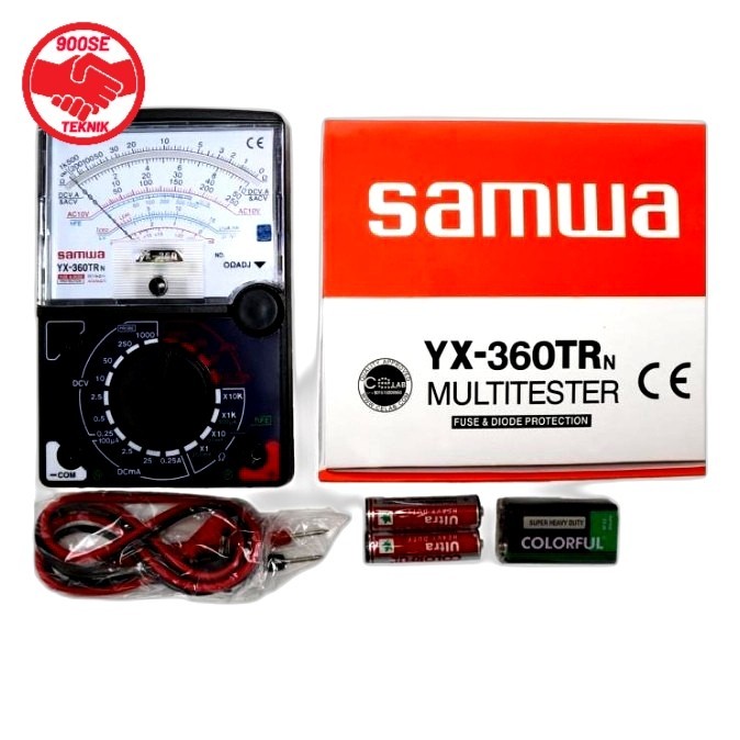 Jual AVOMETER/Multimeter Analog SAMWA YX360TRN ( YX 360 TRN / YX-360TRN ) | Shopee Indonesia