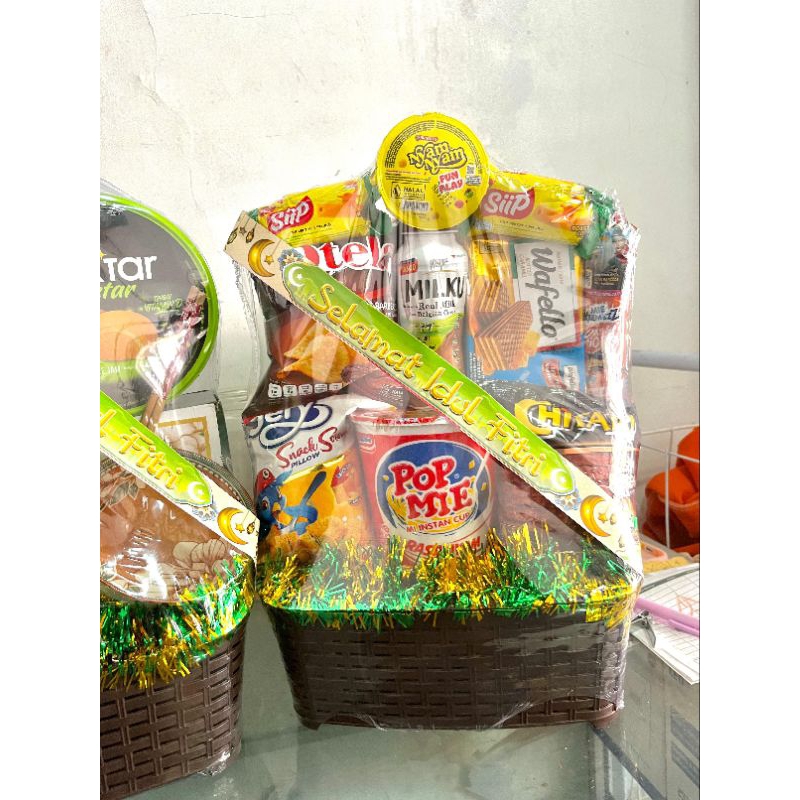 Jual Parcel Snack free keranjang | Shopee Indonesia