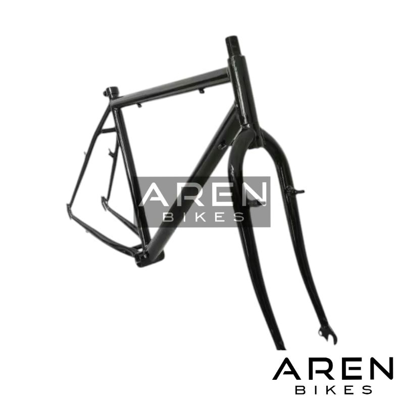 Jual FRAME SET SEPEDA FEDERAL 26 MTB BAYANGAN HITAM DALANGAN BESI HITAM ...