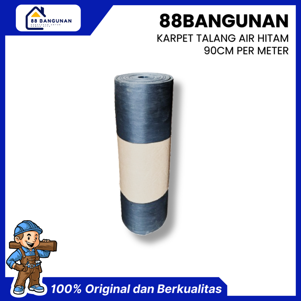 Jual Karpet Talang Air Hitam 90 cm Tebal Atap Alas Kandang | Per Meter ...