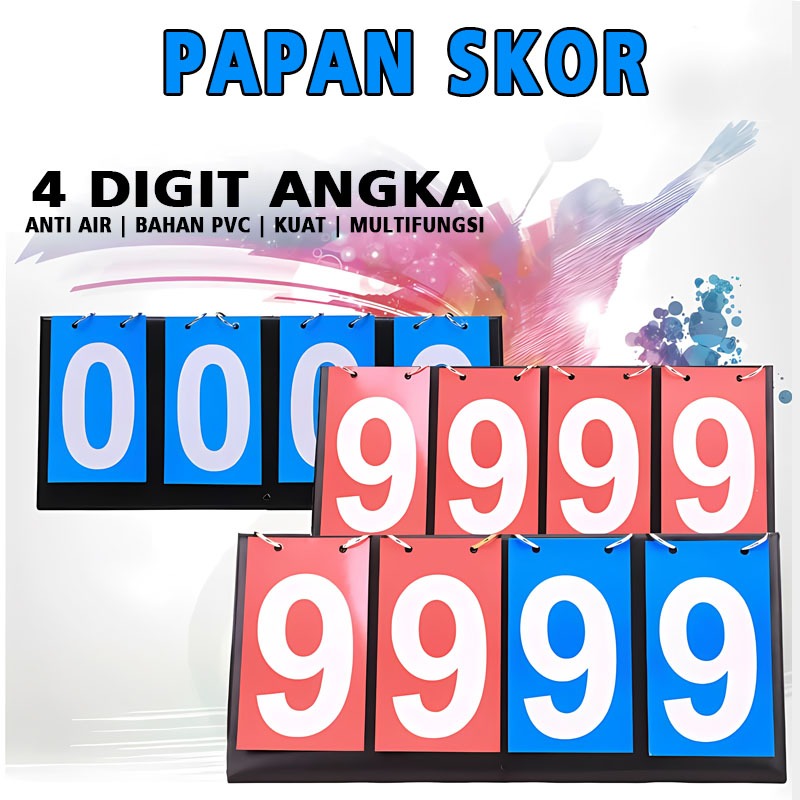 Jual Papan Skor Portable 36 CM | Papan Skor Score Board 4 digit ...