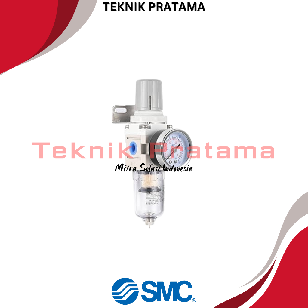 Jual Air Filter Regulator SMC AW20-02BG-A Size 1/4'' Inch | Shopee Indonesia