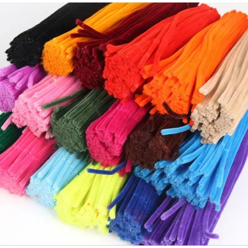 Jual [10 pcs] Kawat Bulu Mercy Tebal / Pipe Cleaner | Shopee Indonesia