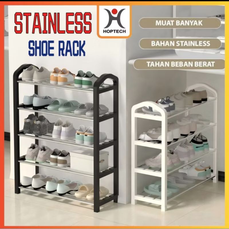 Jual Rak Sepatu 5 Susun Minimalis Rak Sepatu Luar Portable Tempat ...
