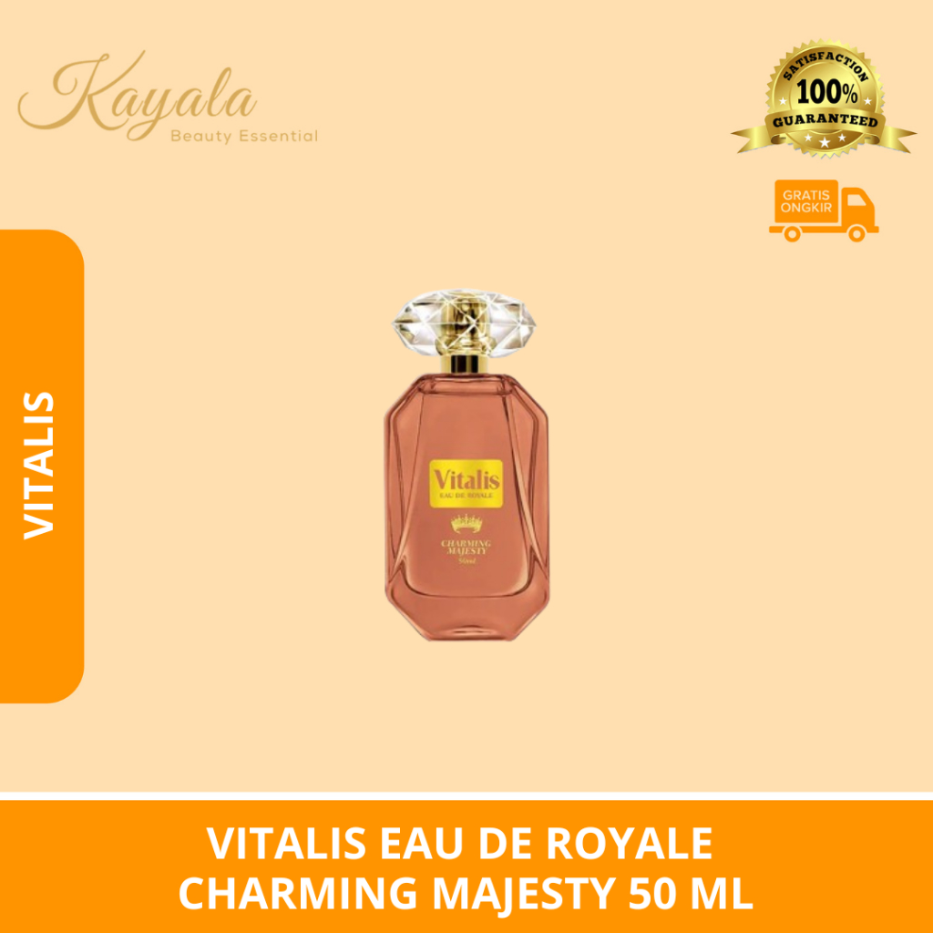 Jual VITALIS EAU DE ROYALE CHARMING MAJESTY 50 ML | Shopee Indonesia