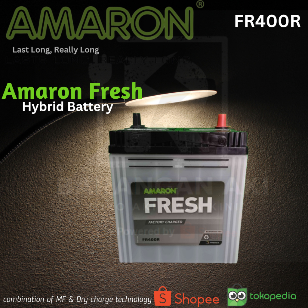 Jual AKI MOBIL AMARON FRESH ( HYBRID BATTERY ) | Shopee Indonesia