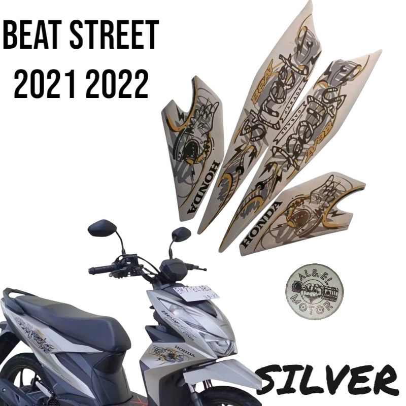 Jual STIKER STRIPING LIS LES POLET PLAT BODY MOTOR HONDA BEAT STREET FI ...