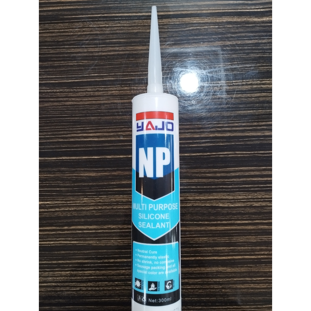 Jual LEM SEALANT YAJO LEM SILEN SILIKON TUBE NETRAL 300ML | Shopee ...