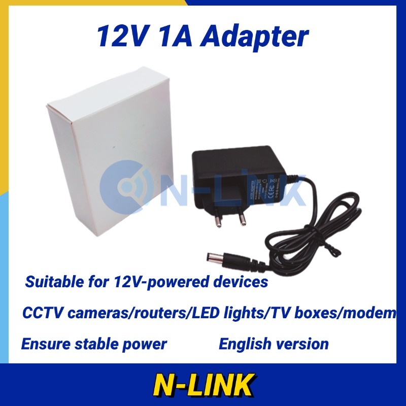 Jual Adaptor Daya 12V/9V/5V – Cocok untuk CCTV, Router, LED, Kipas Mini ...