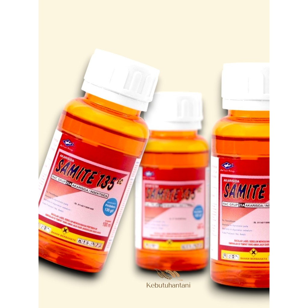 Jual Samite 135 EC 100 ML Insektisida Akarisida (BOTOL PUTIH SUSU ...