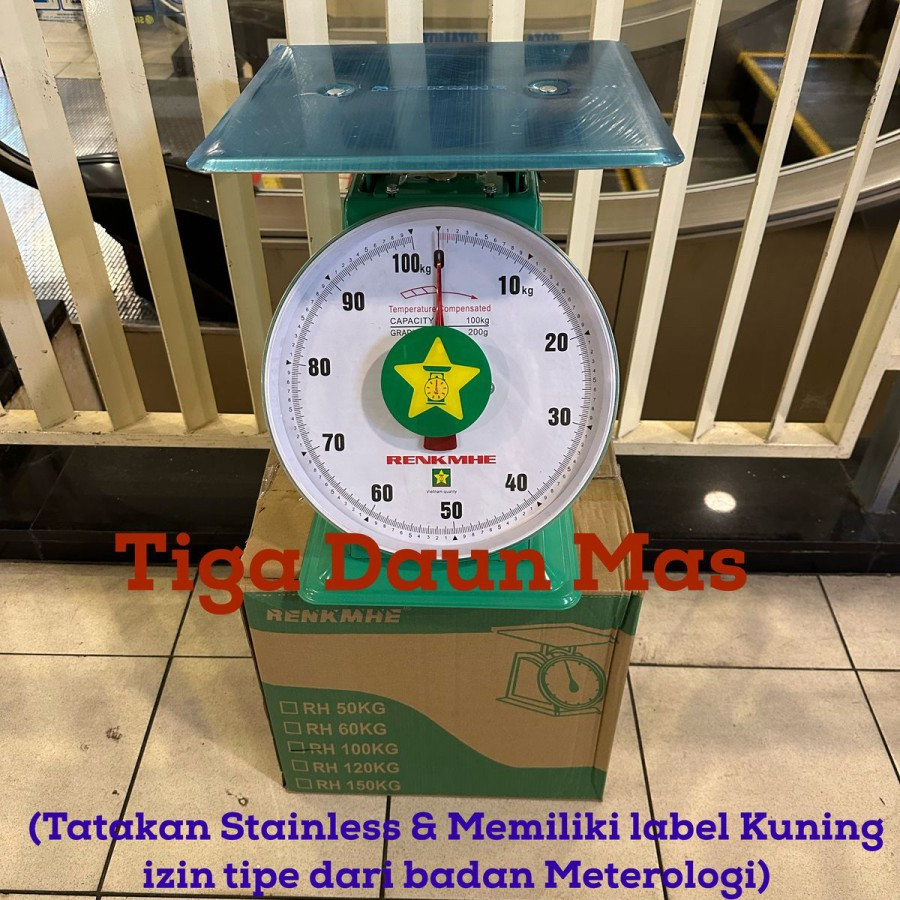 Jual Timbangan Jarum Kualitas Vietnam Renkmhe 100 Kg Timbangan Duduk Jarum Kualitas Vietnam ...