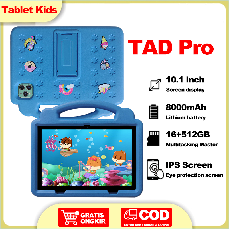 Jual 2025 Baru Pelajar Learning Tablets TAD Pro Besar Layar 10.1inch ...
