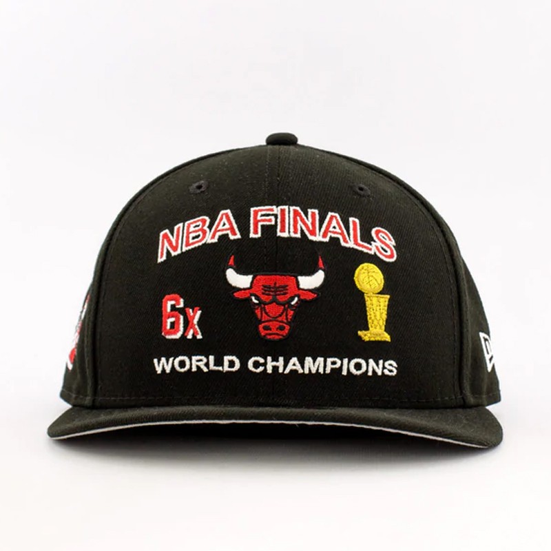 Jual Topi Basket New Era nba finals chicago bulls 9fifty snapback black ...