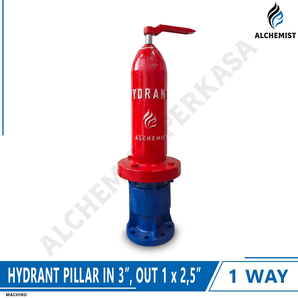 Jual Hydrant Pillar One Way Machino - In 3", Out 1 x 2,5" | Shopee ...