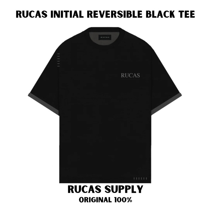Jual [ORIGINAL 100%] RUCAS INITIAL VERSION II REVERSIBLE BLACK | Shopee ...