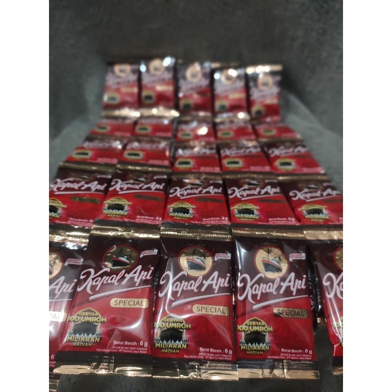 Jual Kopi Kapal Api mini Renceng[ 10pcs x 6gr ] | Shopee Indonesia