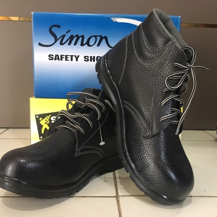 Jual Sepatu SIMON TS3022R Steel Toe Cap Safety Shoes Kulit Sapi ...