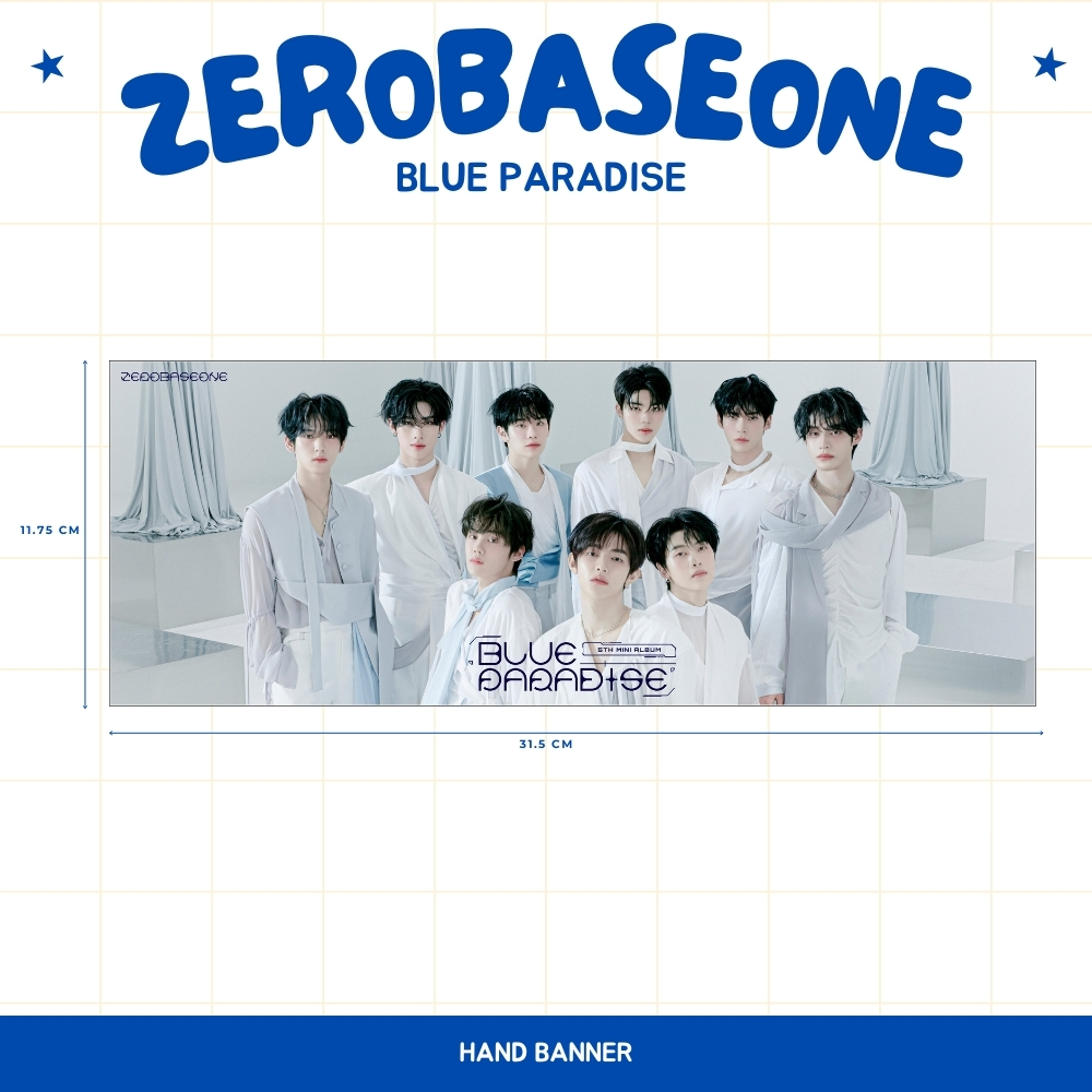 Jual HAND BANNER ZB1 PARADISE ZEROBASEONE HANDBANNER (HARGA 1 PCS ...