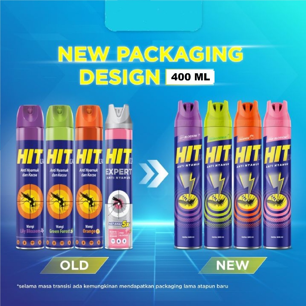 Jual HIT Aerosol Spray / HIT Obat Anti Nyamuk dan Serangga Spray 150 ML ...