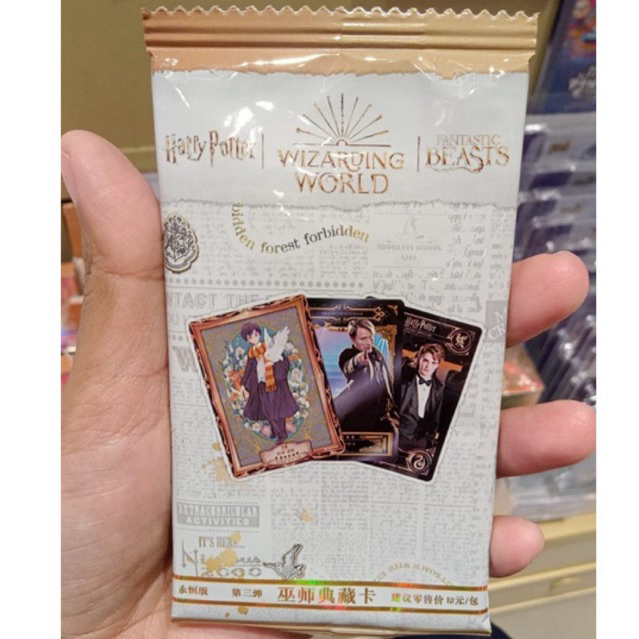 Jual Harry Potter and Fantastic Beasts collection card wizarding world ...