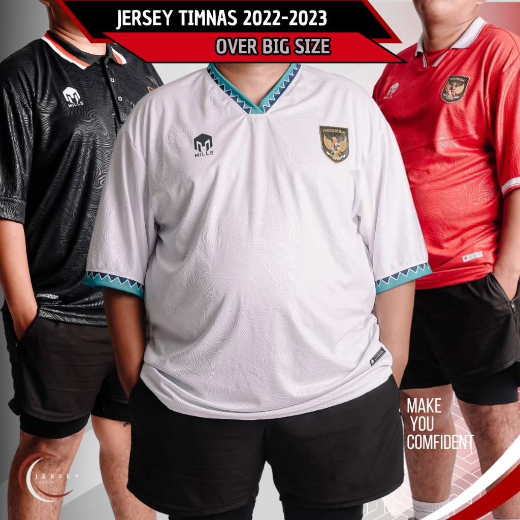 Jual JerseySoccer Jersey Timnas Over Big size Mills Home Away Third ...