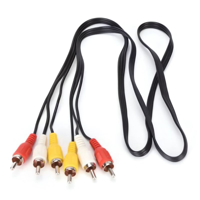 Jual Kabel RCA (70cm tipis), Cocok untuk STB, Speaker, TV, LCD dll ...