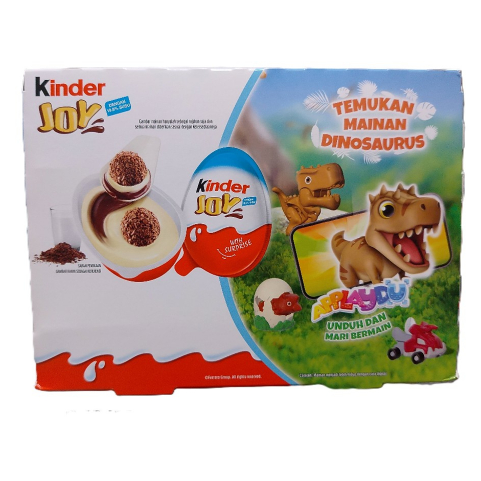 Jual 1 BOX T1 x 24 KINDER JOY Exp. 10 Juli 2025 | Shopee Indonesia