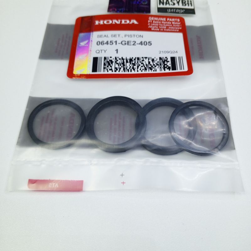 Jual SEAL SIL SET PISTON KALIPER CALIPER REM HONDA SUPRA FIT X 125 FIT NEW MEGAPRO CB 150R ...