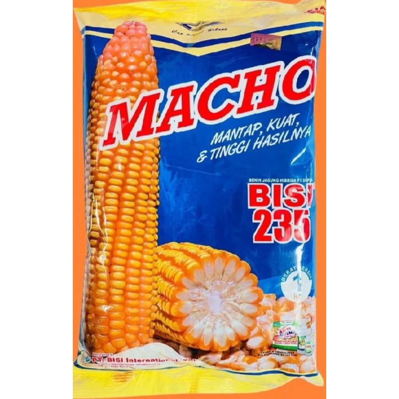 Jual Benih Jagung Macho Bisi 235 Original 1Kg | Shopee Indonesia