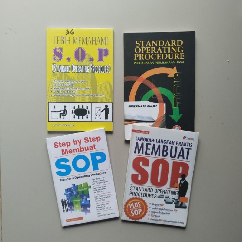 Jual Buku Manajemen; LEBIH MEMAHAMI STANDAR OPERATING PROCEDURE (SOP ...