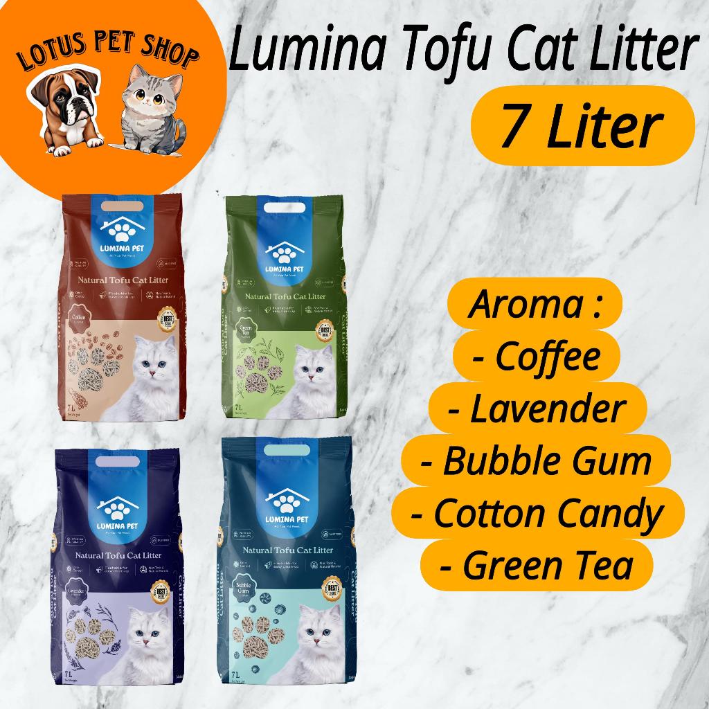 Jual Lumina Tofu Soya Cat Litter 7 Liter Pasir Kucing Gumpal | Shopee ...