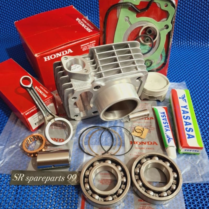 Jual Paket Blok Seher + Stang seher Honda Mega Pro New/ CB 150/ CRF 150/ Verza (5barang ...