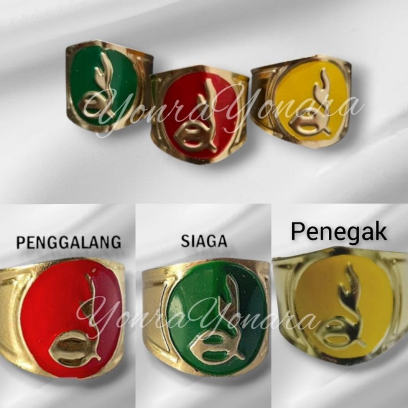 Jual Atribut Pramuka Ring Cincin Penjepit Kacu Siaga Penggalang Penegak ...