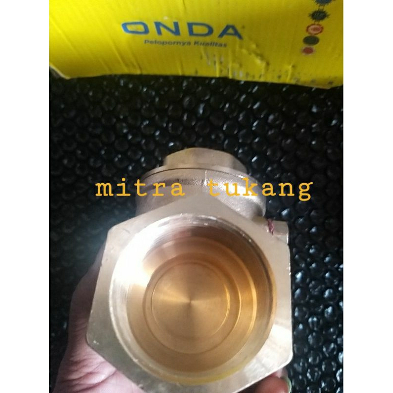 Jual check valve ONDA 1 1/2 inch | Shopee Indonesia
