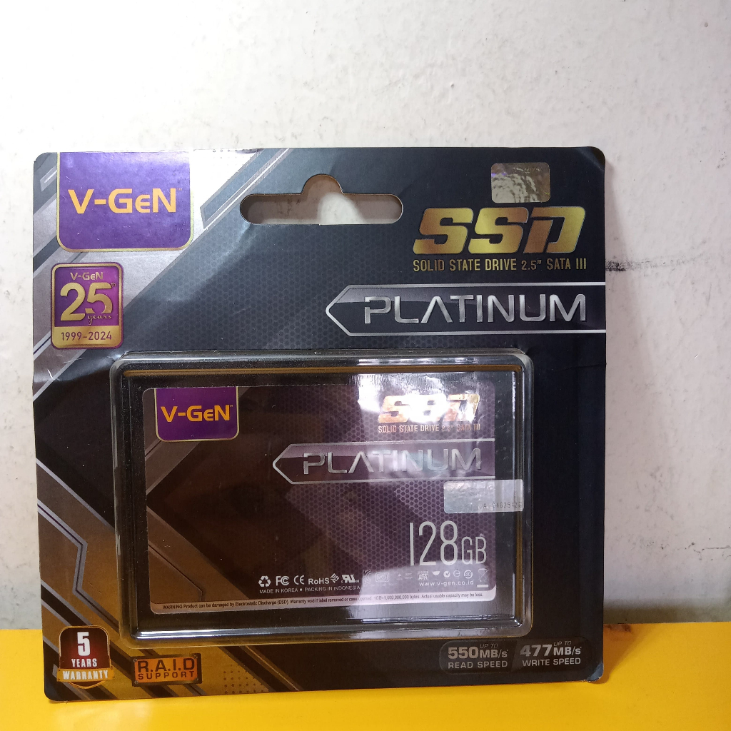 Jual SSD PLATINUM VGEN 128GB (NEW) | Shopee Indonesia