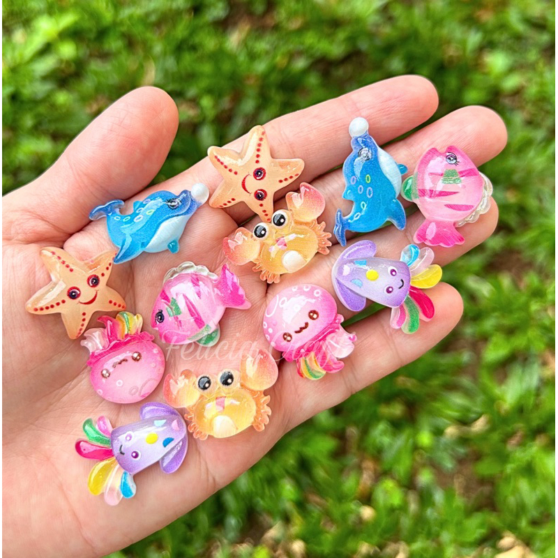 Jual [10pc] Resin bintang laut sea animal small (tanpa lubang) | Shopee ...