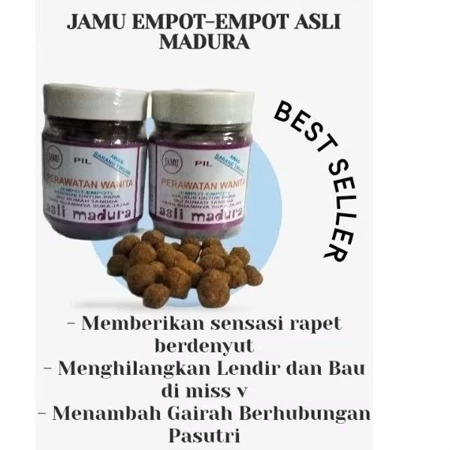 Jual Jamu Empot - Empot Isi 100 Pil PJ Ribkah Maryam Jokotole | Shopee ...