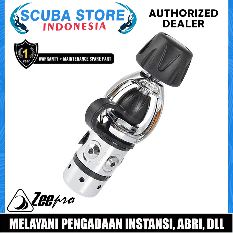 Jual 1st Stage Regulator Zeepro Z1 Piston Unbalanced Yoke Regulator ...