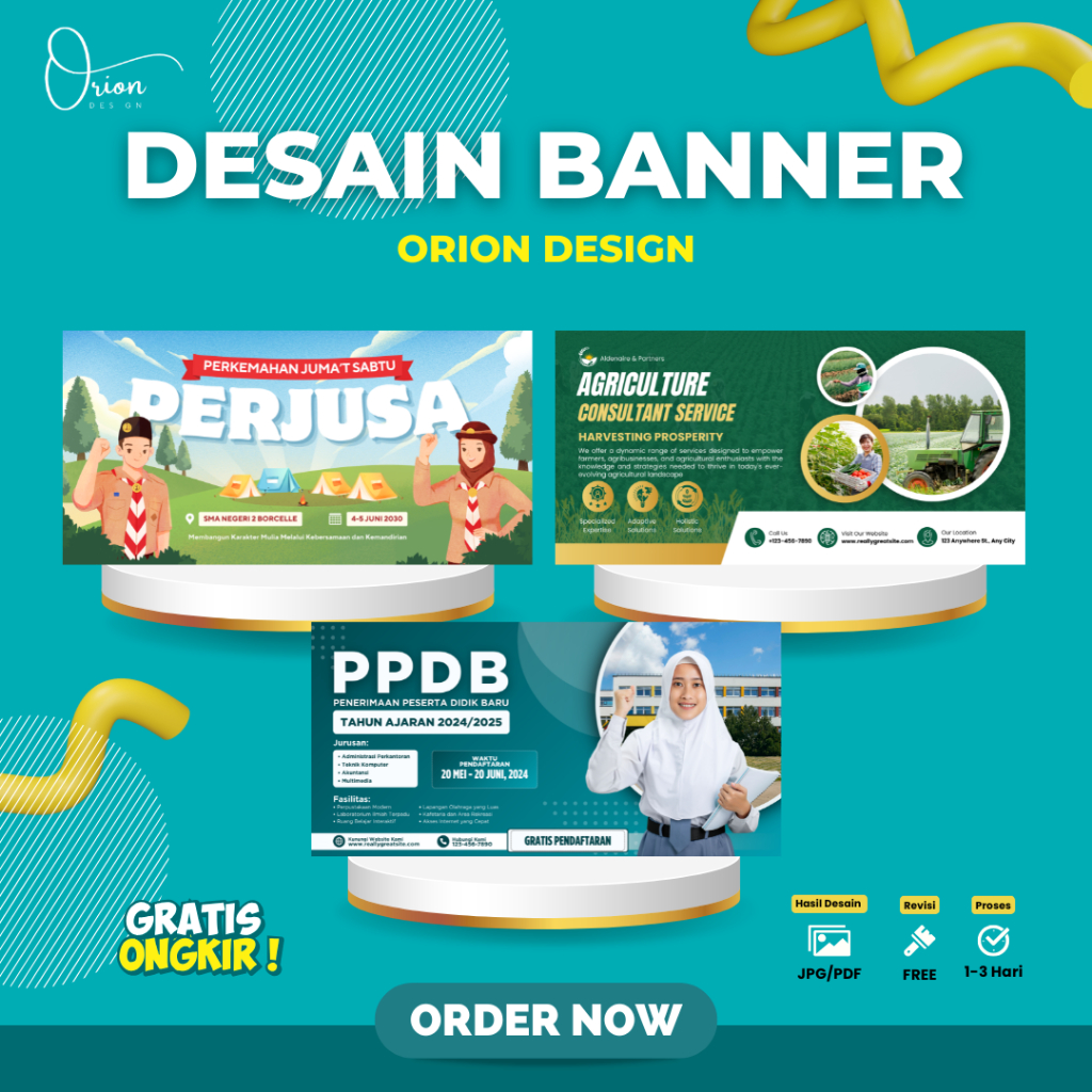 Jual JASA DESAIN BISA CUSTOM | DESAIN BANNER | Shopee Indonesia