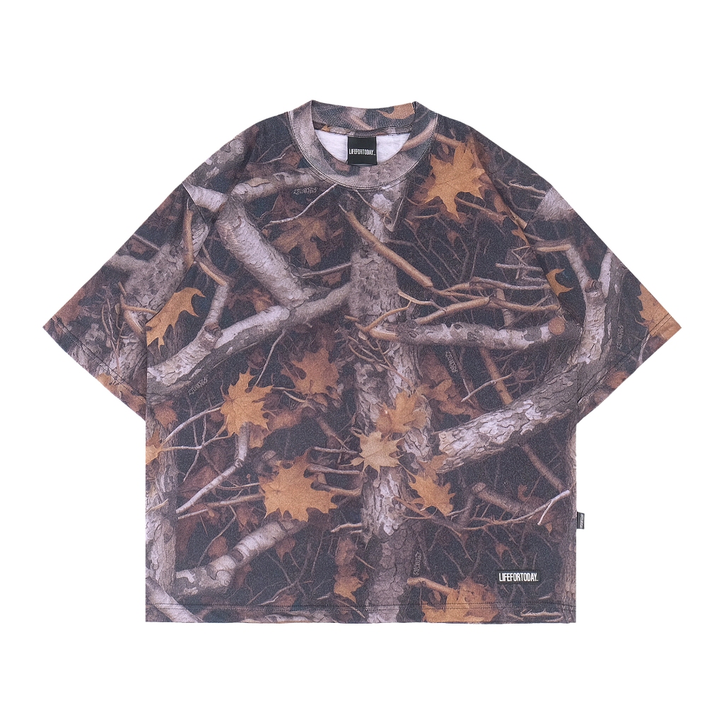 Jual TRANCH FULL PRINTED CAMO BOXY T-SHIRT LIFEFORTODAY | Shopee Indonesia