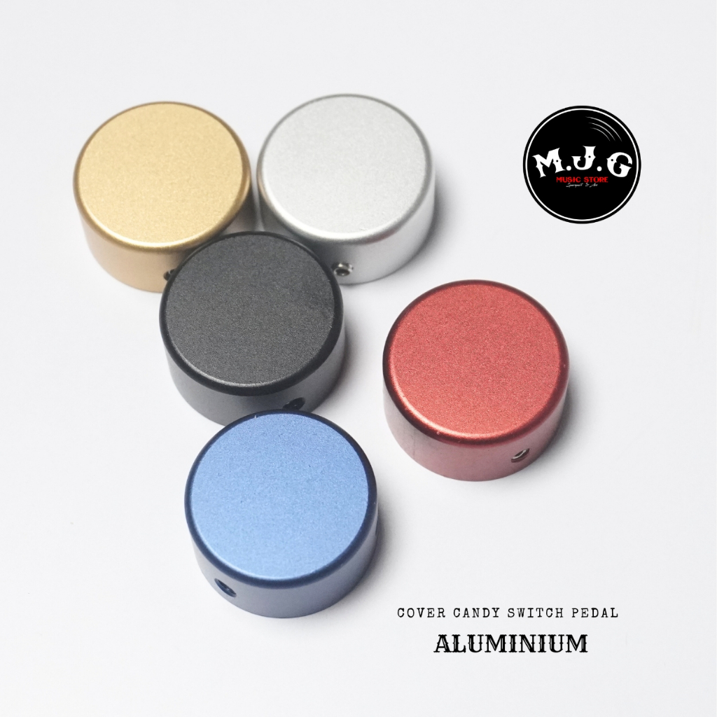 Jual cover tutup topper footswitch candy switch besi efek pedal gitar ...
