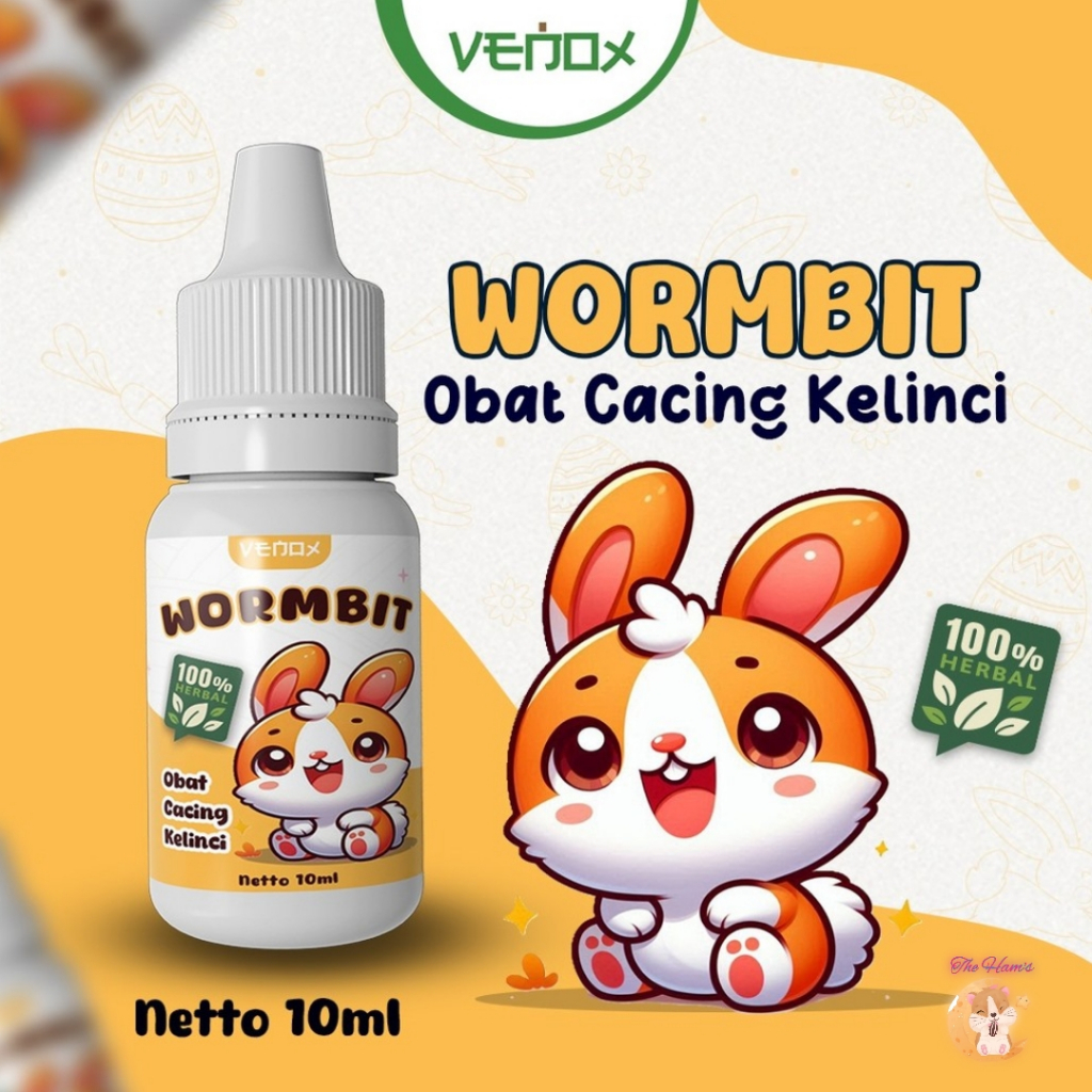 Jual (The Ham's) Wormbit Obat Kelinci Anti Cacing Worm Anak Dewasa ...