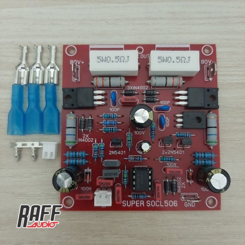Jual Kit Driver Power Amplifier SOCL 506 Komponen Berkualitas | Shopee ...